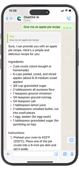 ChatChit AI - AI Chatbot for WhatsApp